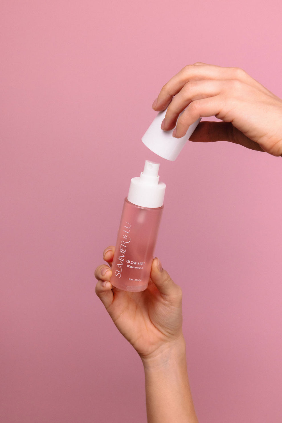 Glow Mist – Hydrating Facial Mist with Watermelon & Hyaluronic Acid – Summer & Lu